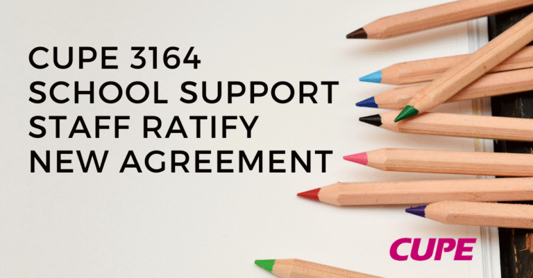 Evergreen School Division School Support Staff ratify new agreement ...