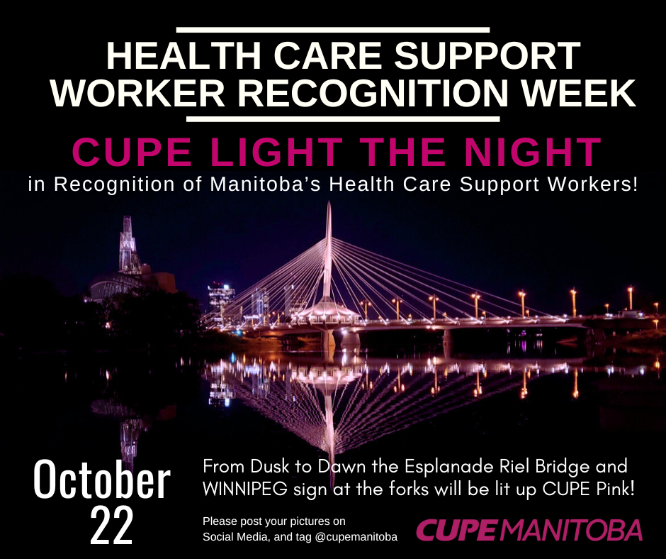 CUPE Celebrates Health Care Support Workers’ Week and a New Collective ...