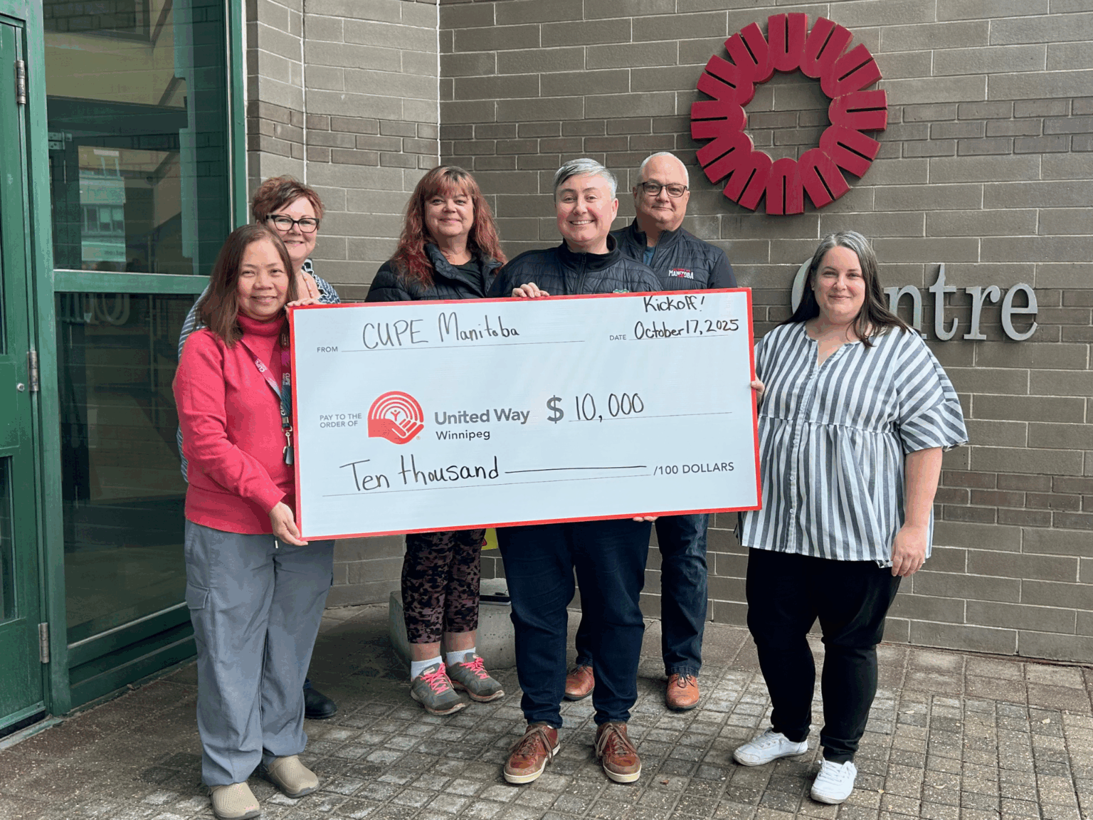 Building Strong Communities Through Solidarity and Giving - CUPE Manitoba