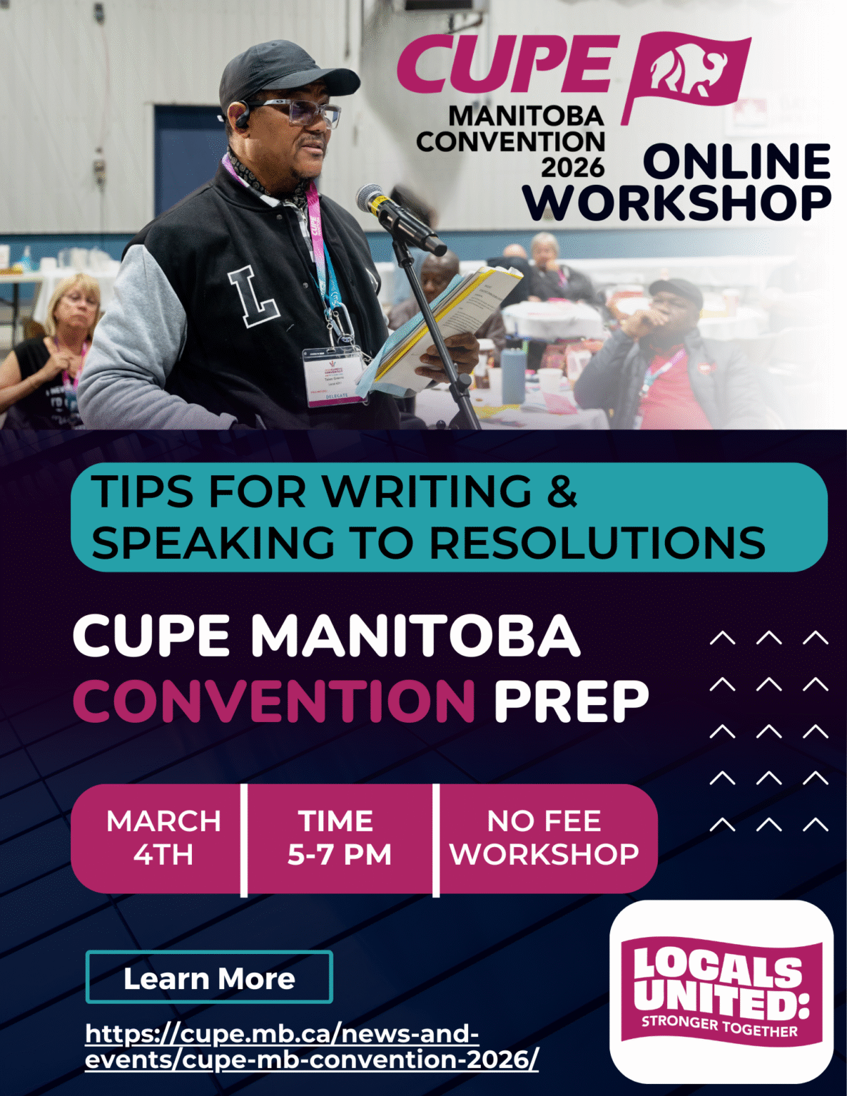 CUPE Manitoba Convention 2026 - CUPE Manitoba